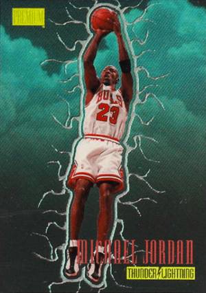 Michael Jordan Lightning Cards - Michael Jordan Cards