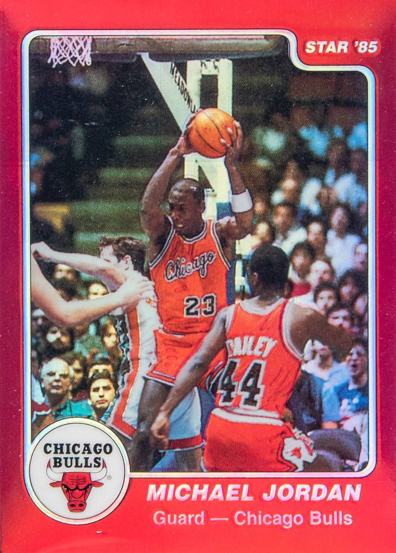 96-97 Michael Jordan Thunder and Lightning - Michael Jordan Cards