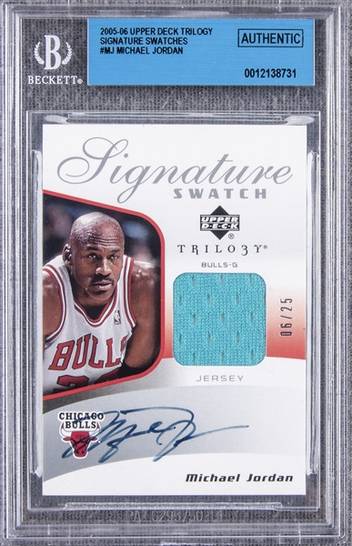 Choosing a Michael Jordan autograph card - Michael Jordan Cards