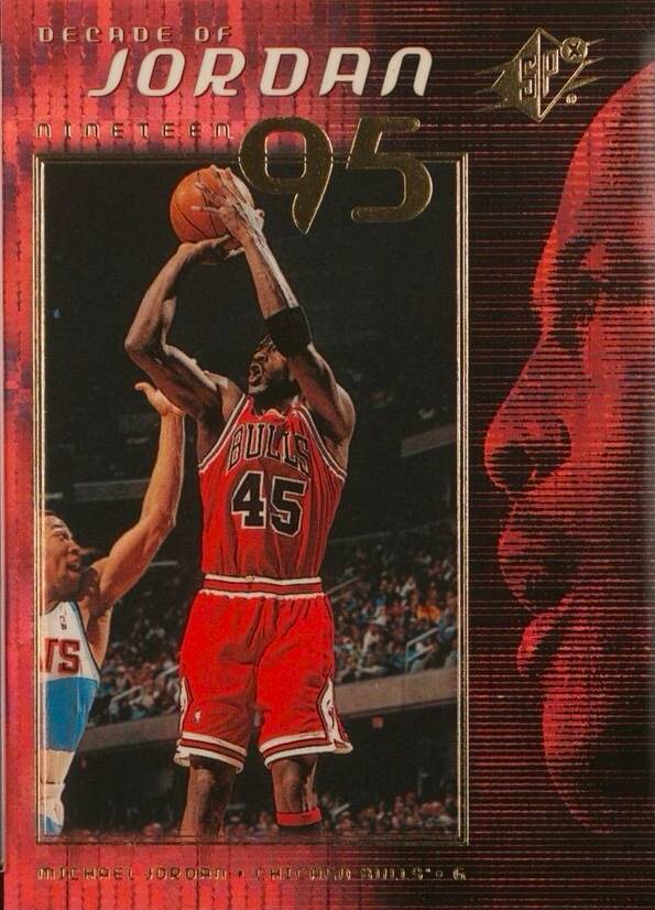 Michael Jordan #45 jersey cards - Michael Jordan Cards