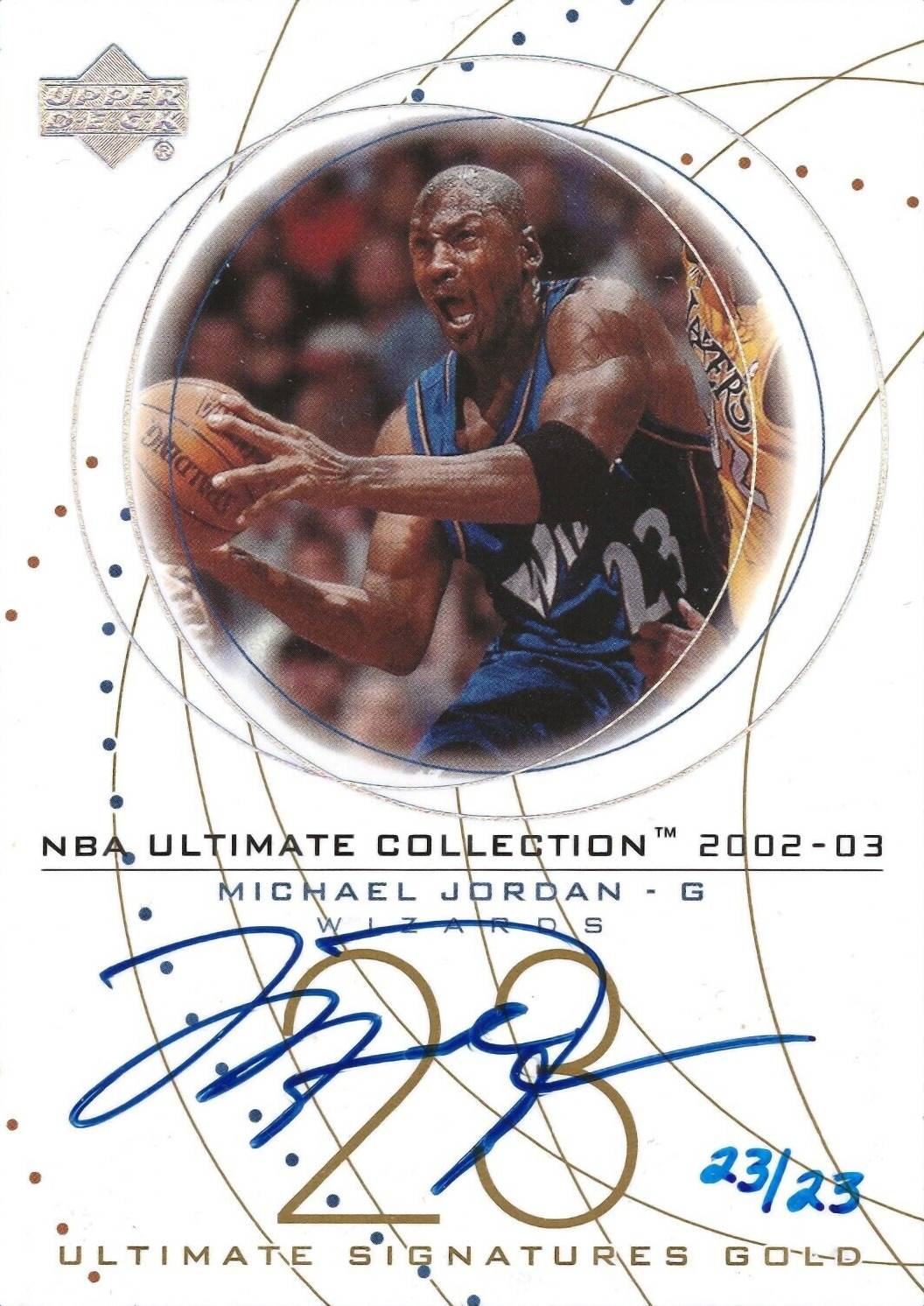 1994-95 Collector's Choice Michael Jordan Gold Signature - BGS 9 with ...
