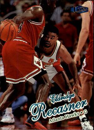 97-98 Fleer Ultra Eldridge Recasner Jordan shadow card - Michael Jordan ...
