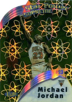 97-98 Michael Jordan Star Power Plus - Michael Jordan Cards