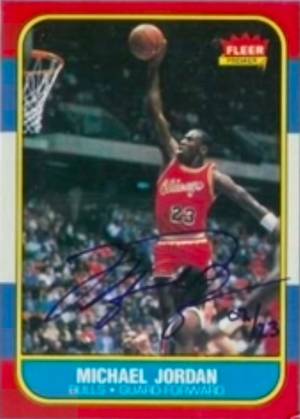 The ultimate Michael Jordan rookie card - the buyback auto - Michael ...