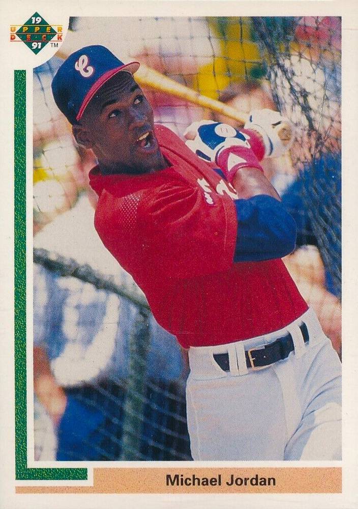 Michael Jordan Baseball Card Guide [23 cards] - Michael Jordan Cards