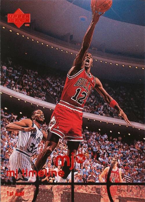 Michael Jordan #12 jersey cards - Michael Jordan Cards