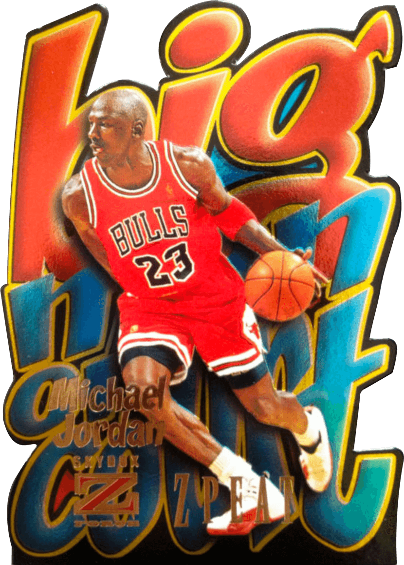 96-97 Michael Jordan Big Man on Court Z-Peat - Michael Jordan Cards