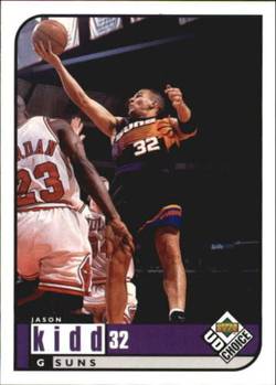 98-99 UD Choice Jason Kidd Jordan shadow card - Michael Jordan Cards