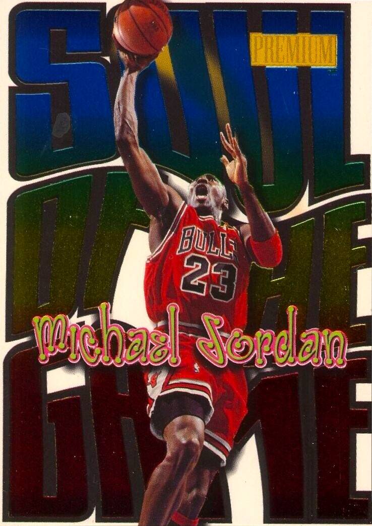 98-99 Michael Jordan Soul of the Game - an actual rainbow - Michael Jordan Cards