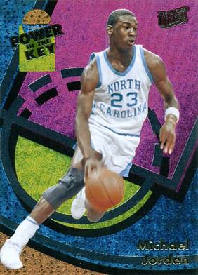 93-94 Michael Jordan Power in the Key - Michael Jordan Cards