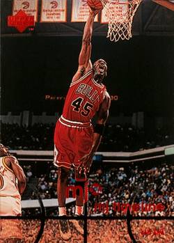 98 Upper Deck Michael Jordan Timeframe number 12 jersey card - Michael ...