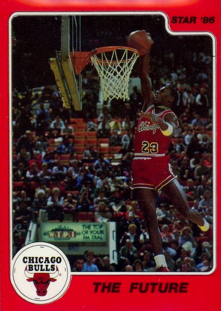 86 Star Co Michael Jordan 1986 The Future - Michael Jordan Cards