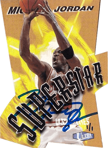 Michael Jordan buyback autograph cards - Michael Jordan Cards