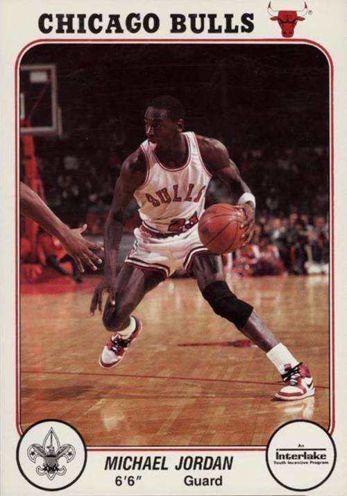 The Jordan 'brand' on trading cards - Michael Jordan Cards
