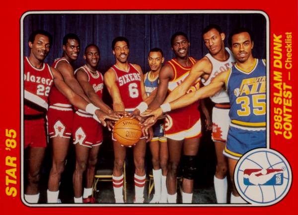 85 Star Co Group Slam Dunk Supers - Michael Jordan Cards