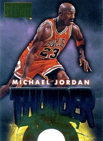 Michael Jordan Lightning Cards - Michael Jordan Cards