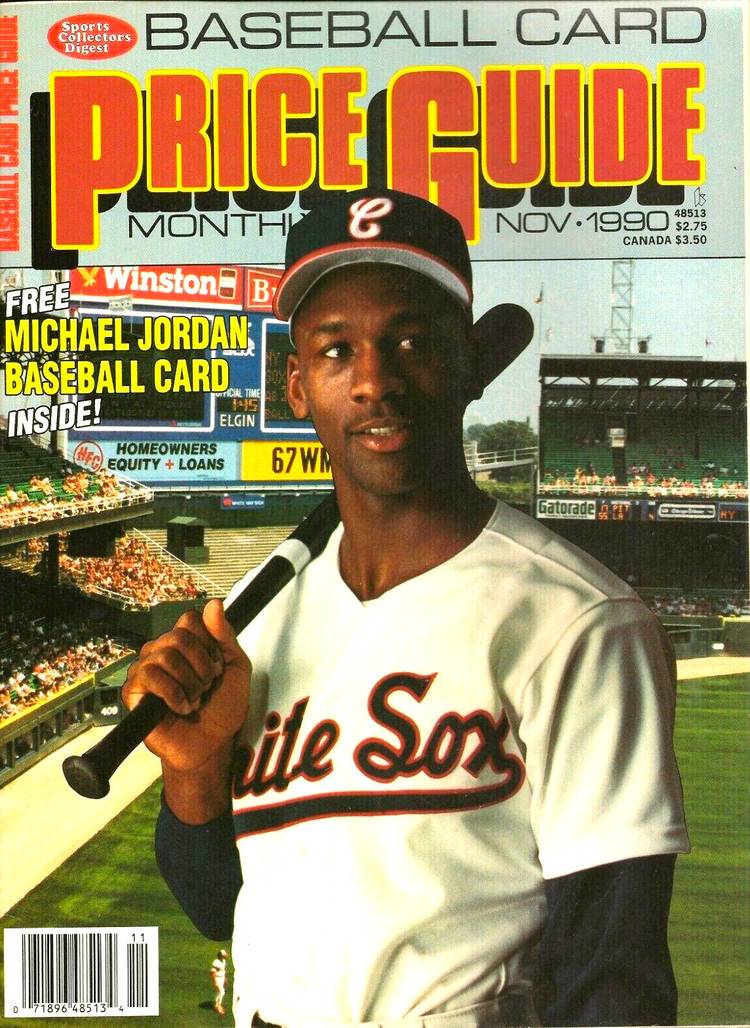 Michael Jordan Baseball Card Guide [23 cards] - Michael Jordan Cards