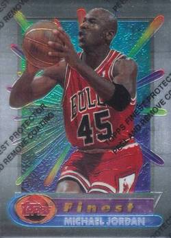 Michael Jordan #45 jersey cards - Michael Jordan Cards