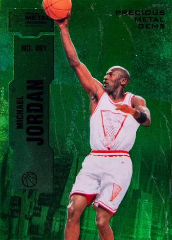 97-98 Michael Jordan PMG Green - Michael Jordan Cards