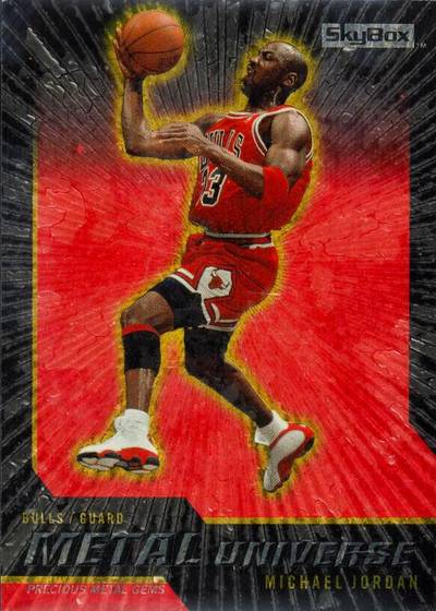 11-12 Fleer Retro Michael Jordan PMG Blue - Michael Jordan Cards