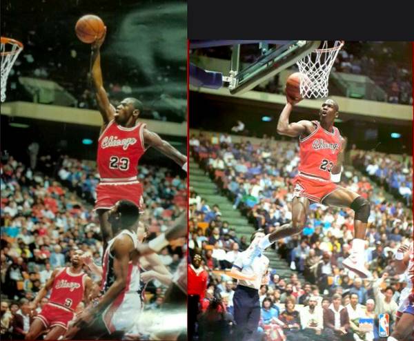 Game dating the 86 Fleer and Star Co #101 Jordan cards - Michael Jordan ...