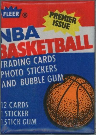 86-87 Fleer Michael Jordan Rookie Sticker - Michael Jordan Cards