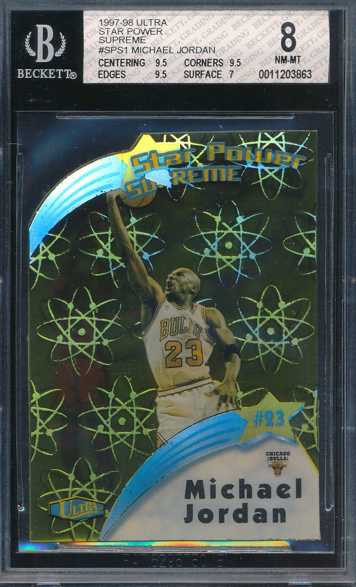 Michael Jordan Hologram Card Guide [20 cards] - Michael Jordan Cards