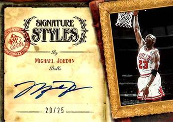 Choosing a Michael Jordan autograph card - Michael Jordan Cards