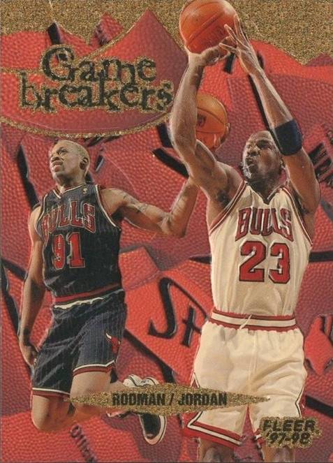 97-98 Michael Jordan / Dennis Rodman Game Breakers - Michael Jordan Cards