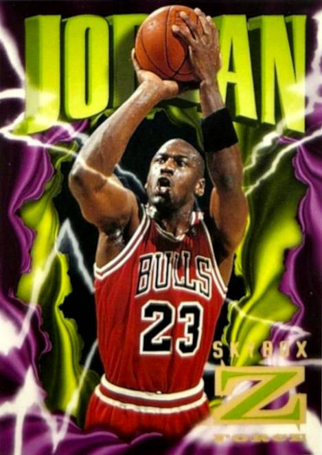 Michael Jordan Lightning Cards - Michael Jordan Cards