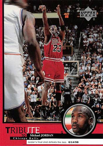 Michael Jordan Final Shot Cards - Michael Jordan Cards