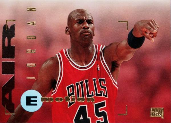 Michael Jordan #45 jersey cards - Michael Jordan Cards