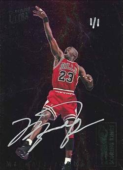 93-94 Michael Jordan Scoring Kings Buyback Auto - Michael Jordan Cards