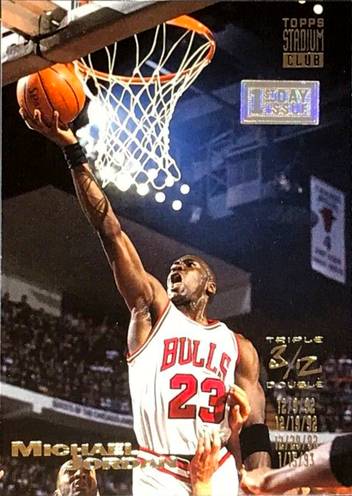 93-94 Stadium Club First Day Issue Jordan Cards - Michael Jordan Cards