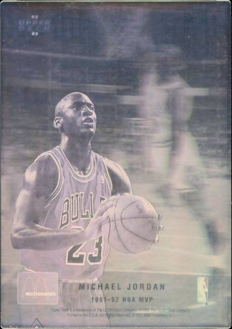Michael Jordan Hologram Card Guide [20 cards] - Michael Jordan Cards
