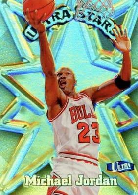 97-98 Michael Jordan Ultra Stars Gold - Michael Jordan Cards