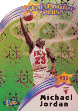 97-98 Michael Jordan Star Power Plus - Michael Jordan Cards