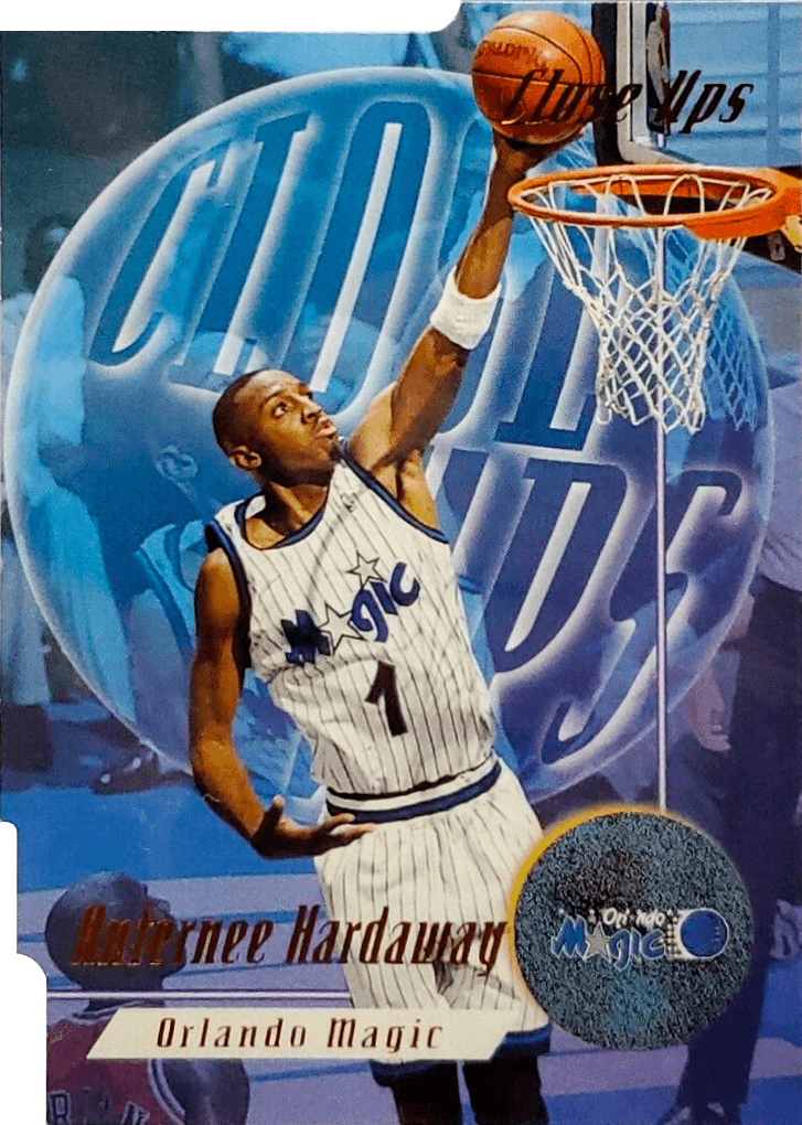 96-97 Anfernee Hardaway Close-Ups Jordan shadow card - Michael Jordan Cards