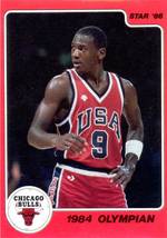 86 Star Co Michael Jordan Olympian - Michael Jordan Cards