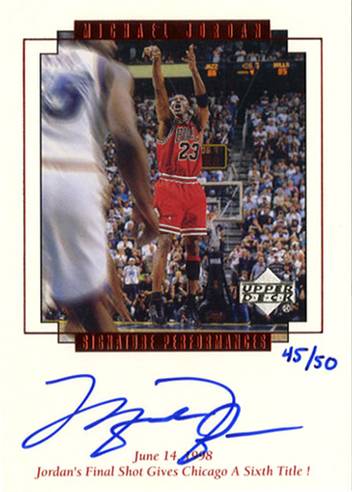 Top 10 Michael Jordan Cards - Early 90s Inserts - Michael Jordan Cards