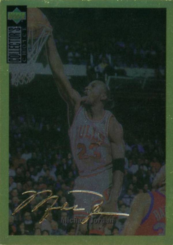 94-95 Michael Jordan Gold Signatures - Michael Jordan Cards
