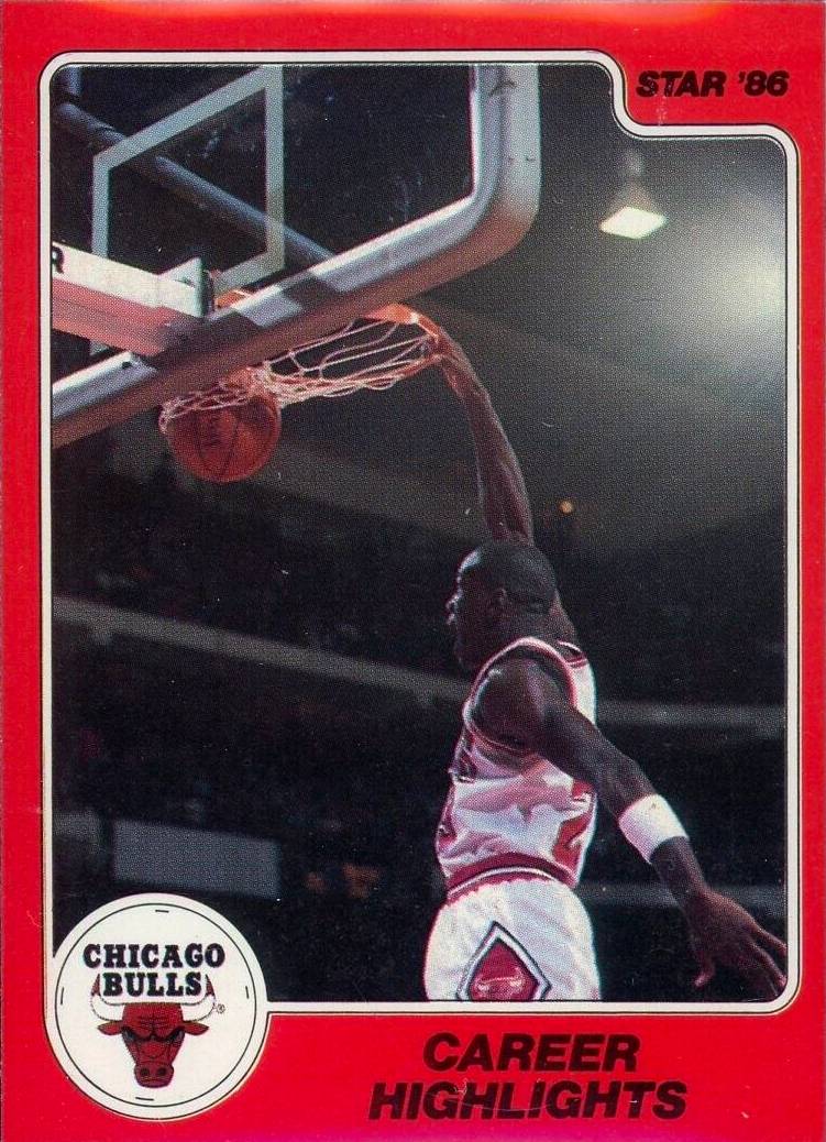 86 Star Co Michael Jordan Career Highlights - Michael Jordan Cards